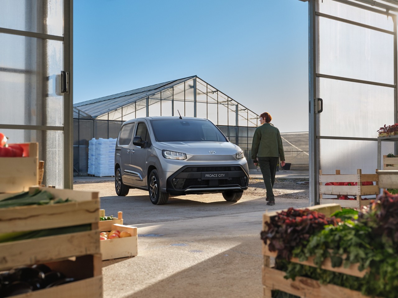 The agile new Toyota Proace City is ready to go to work.