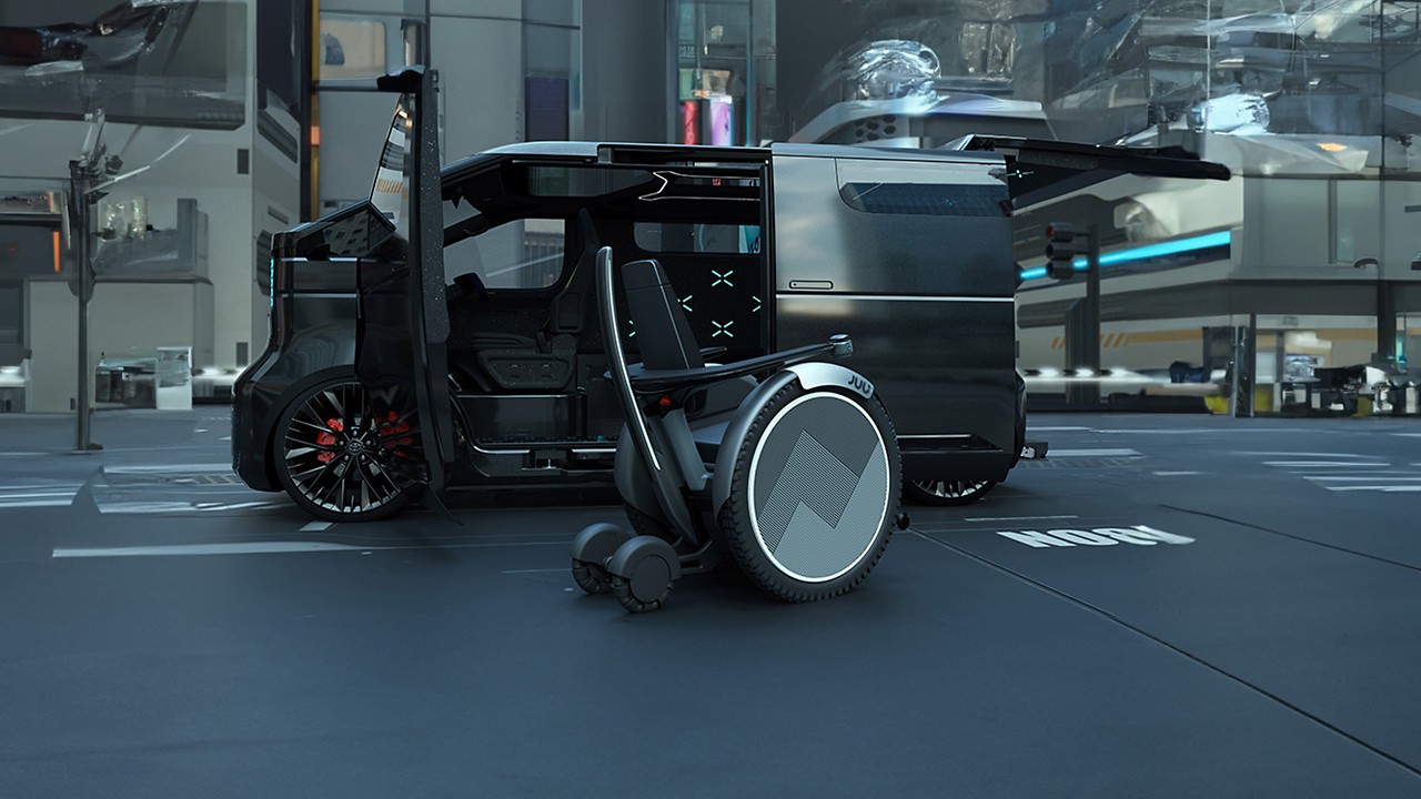 Toyota Levels Up. The Stair-Climbing Wheelchair.